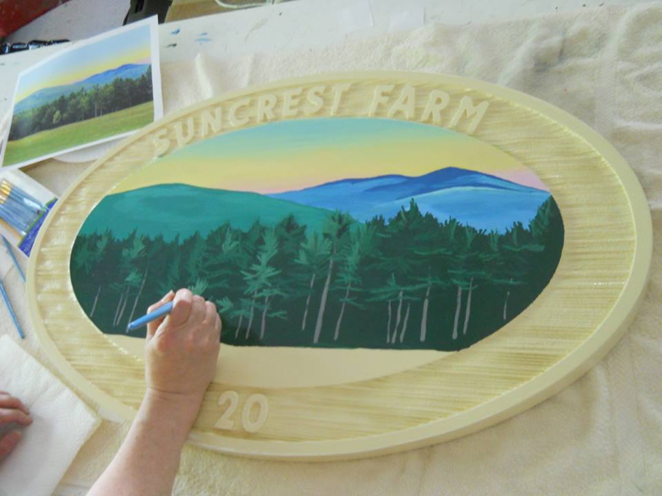 Hand Painted Signage – Virgo Design Studio